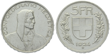 5 Franken 1850 - 1928 | Münzen online kaufen | Bundesmünzen ...