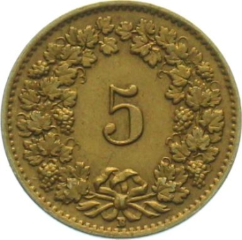 5 Rappen ab 1850 | Münzen online kaufen | Bundesmünzen Kantonsmünzen ...